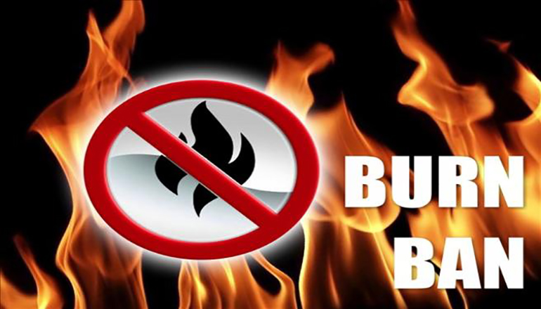 Burn bans/advisories due to weather remain in place
