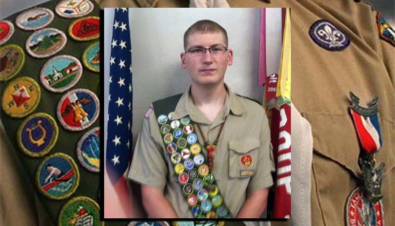 Trenton Boy Scout receives Eagle Scout award