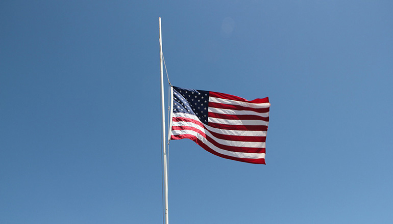 Flags to fly at half-staff in honor of Mike Lair