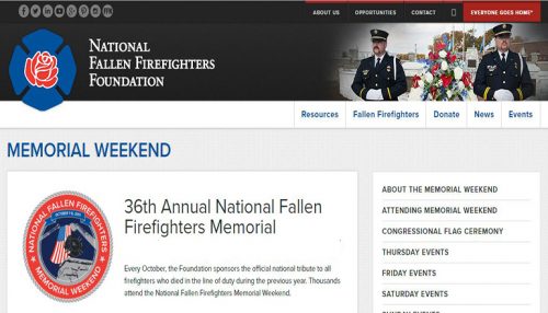 National Fallen Firefighters Memorial Service to honor area man