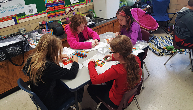 Central Elementary School students learn about leadership, agriculture