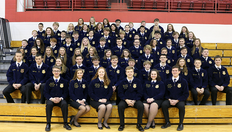 Chillicothe FFA members attend Greenhand Motivational Conference