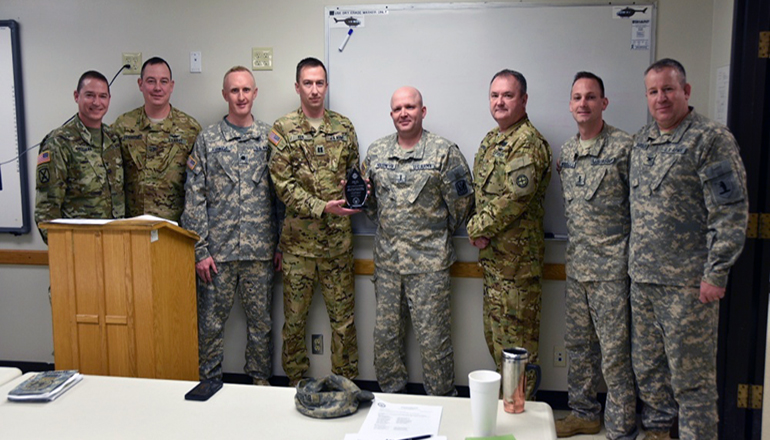 Missouri Army Guard detachment named a top unit by DoD command