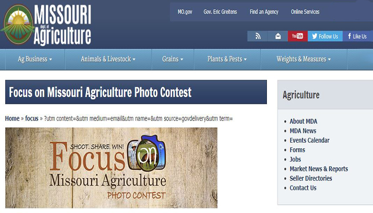 Missouri Department of Agriculture launches 9th annual photo contest