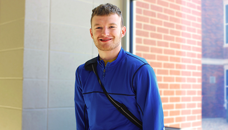 Ryan Ward selected as NCMC’s outstanding student for April, 2018