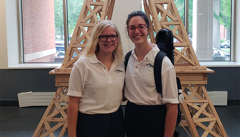 Two from Trenton to represent Missouri music students in Europe