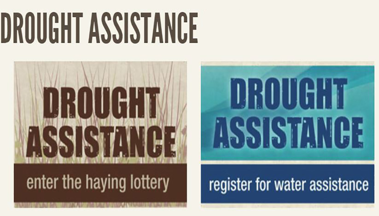 Water and hay assistance locations announced for drought stricken farms