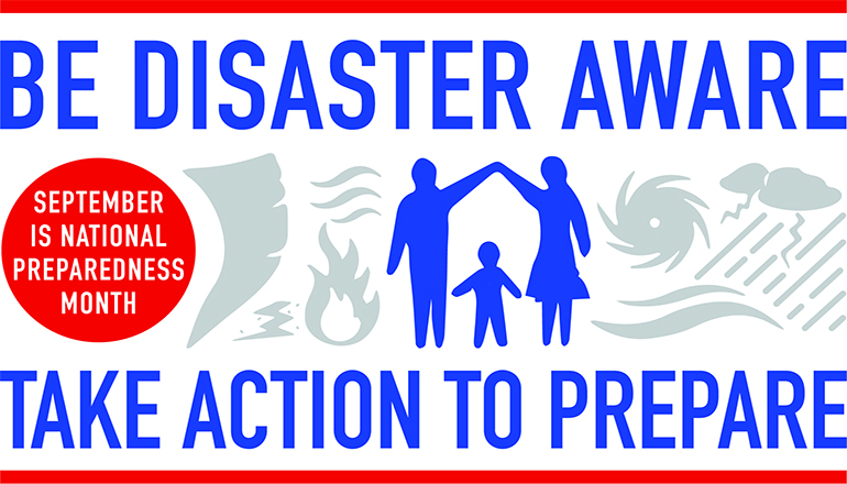 September is National Emergency Preparedness Month