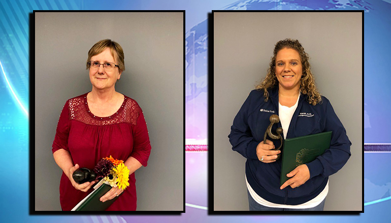 Two area nurses receive DAISY Award