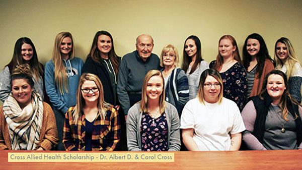 Cross Allied Health Scholarships Awarded at North Central Missouri College