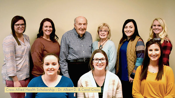 Cross Allied Health Scholarships Awarded at North Central Missouri College