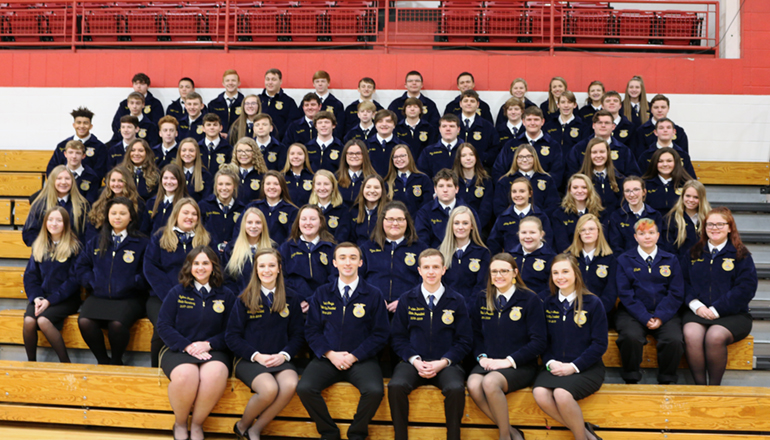 Chillicothe FFA Chapter sends 75 to Greenhand Motivational Conference