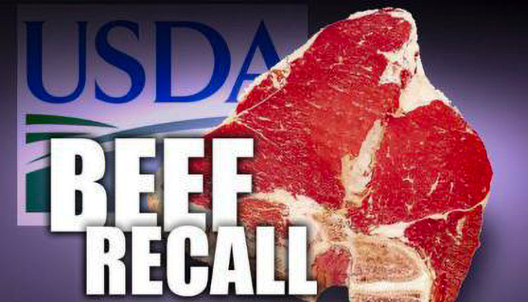 62,000 pounds of raw meat recalled, just days before Memorial Day