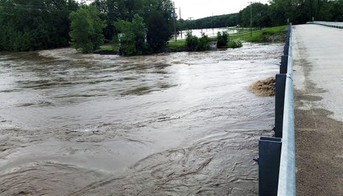 Video: Thompson River west of Trenton sets new record for depth