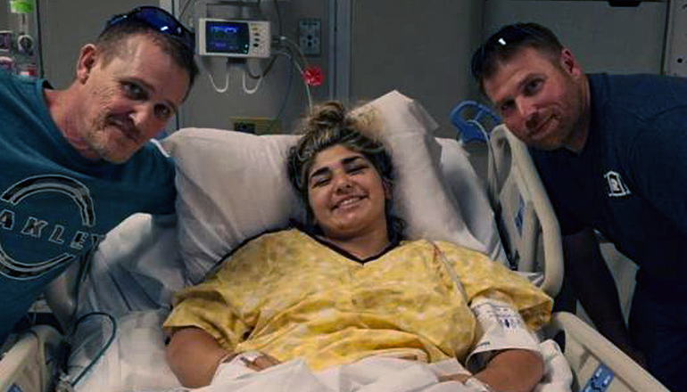 Jasmine Diab meets the heroes that detained her assailant