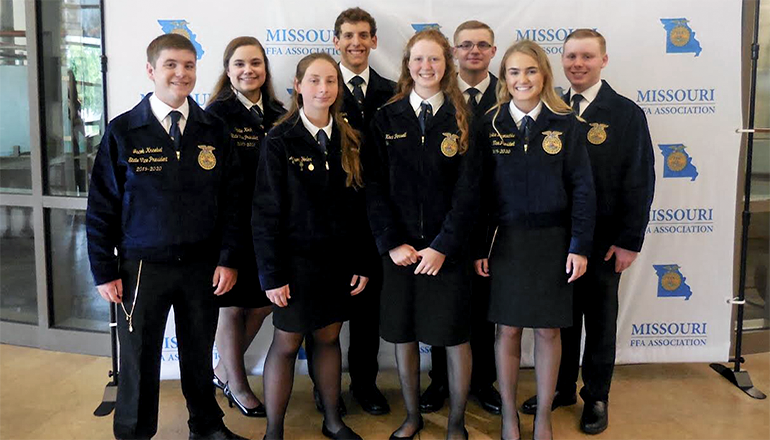 Trenton FFA member receives award at Missouri FFA Public Speaking Academy