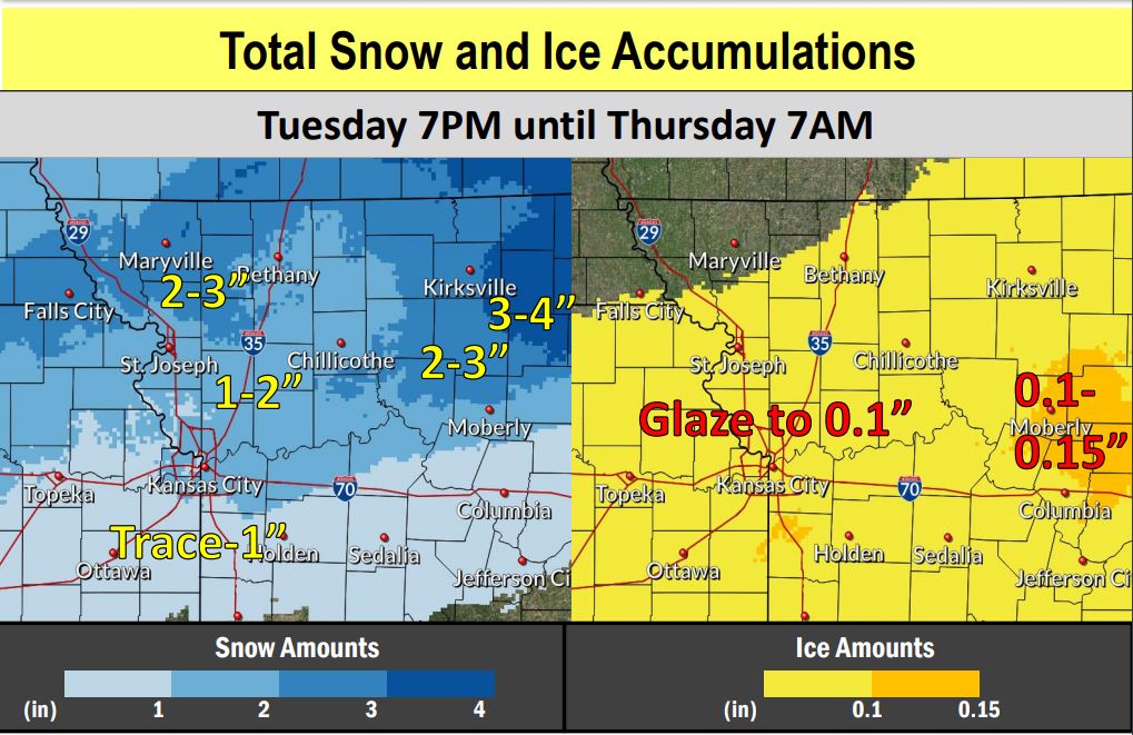 First Winter Weather Advisory of the season issued for North Missouri