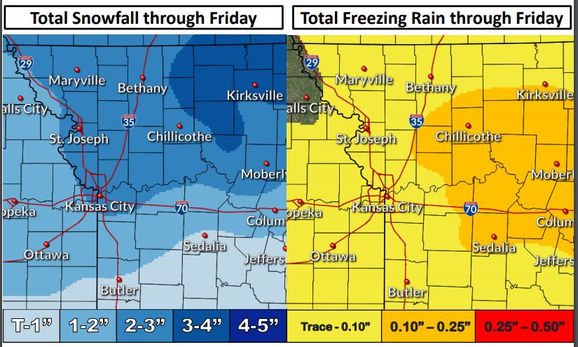 National Weather Service issues Winter Storm Watch for north Missouri