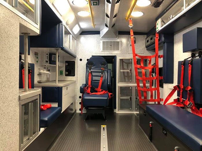 Grundy County Emergency Medical Services takes delivery of new ambulance