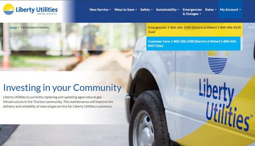 Liberty Utilities replacing aging gas infrastructure in Trenton