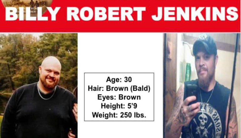 Authorities asking for assistance in locating Billy Robert Jenkins