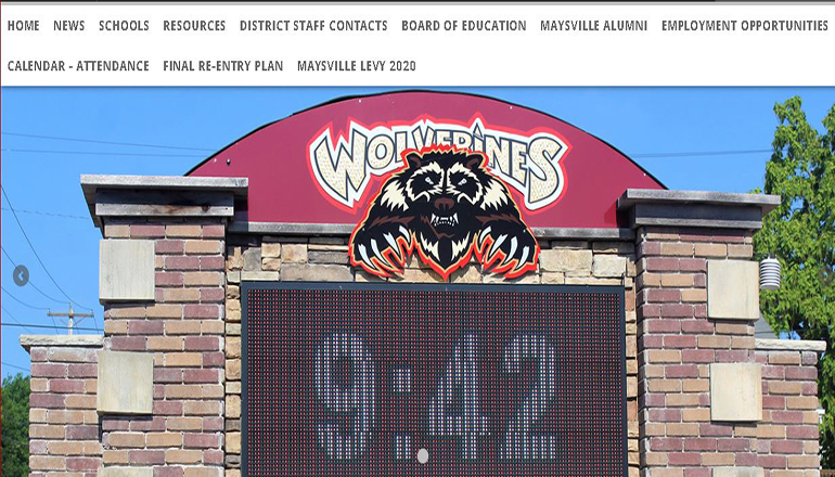 Maysville R-1 School District reports active case of COVID-19