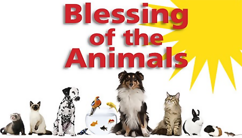 Grace Episcopal Church to offer "Blessing of the Animals"