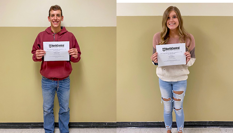 North Central Missouri College Foundation awards dual credit scholarship