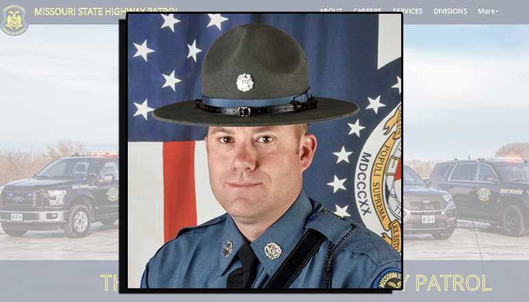 Sergeant Eric Brown, of Troop B in Macon, promoted to Lieutenant