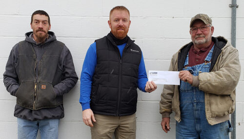 GRM Networks donates $500 to area fire departments