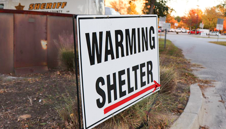 Hundreds of "Warming Centers" open around the state to assist those in need