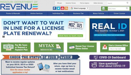 Missouri Department of Revenue releases enhanced version of tax rate map