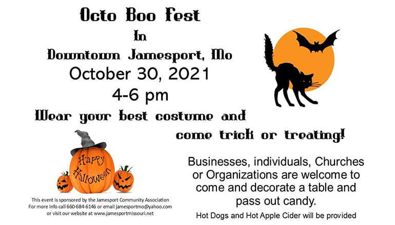 Jamesport Community Association to sponsor "Octo Boo Fest"