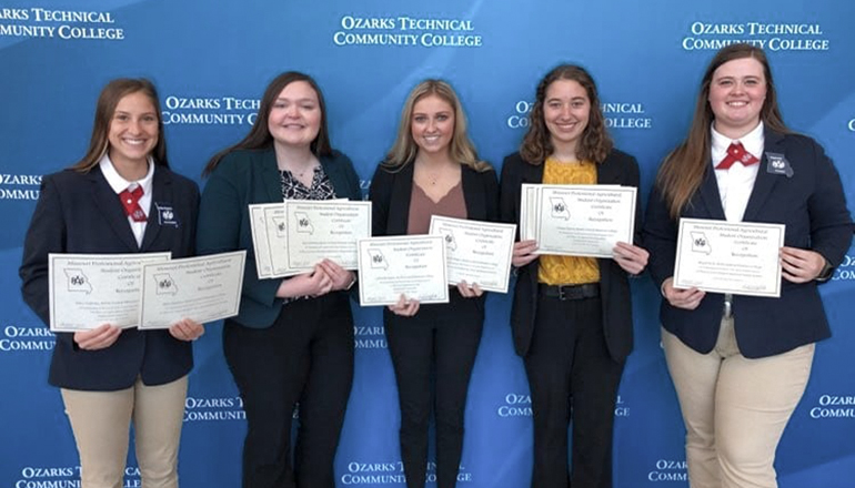 NCMC agriculture students participate in state conference