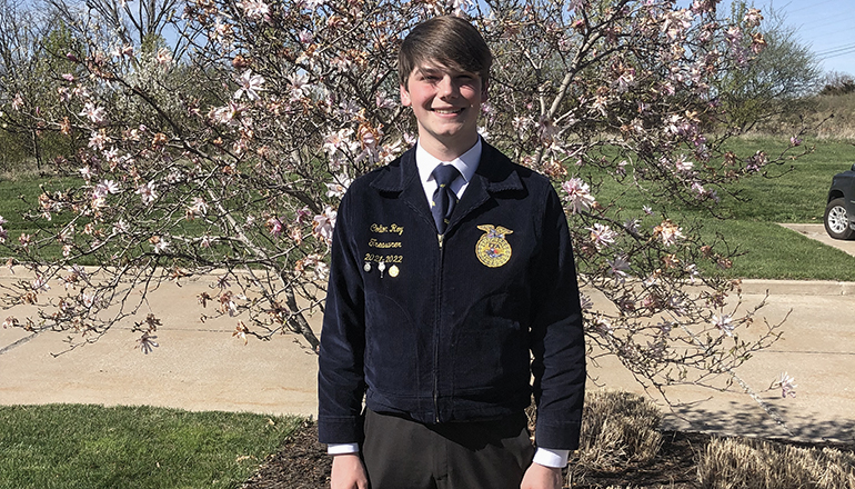 Audio: Colton Roy to serve as Missouri State FFA President for 2022-2023