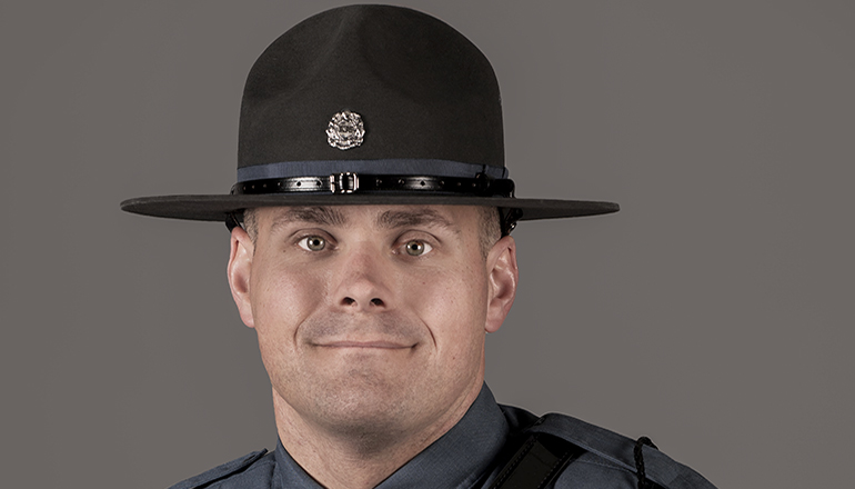 Trooper Sean Gomez, who graduated from academy on Saturday, assigned to ...