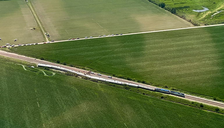 Video: Investigation continues after fatal Amtrak derailment near Mendon