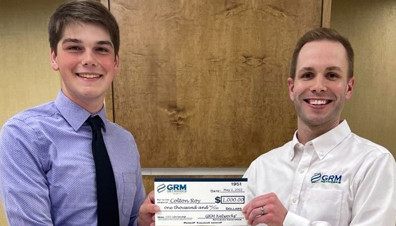 GRM Networks awards $5,500 in scholarships to area high school seniors