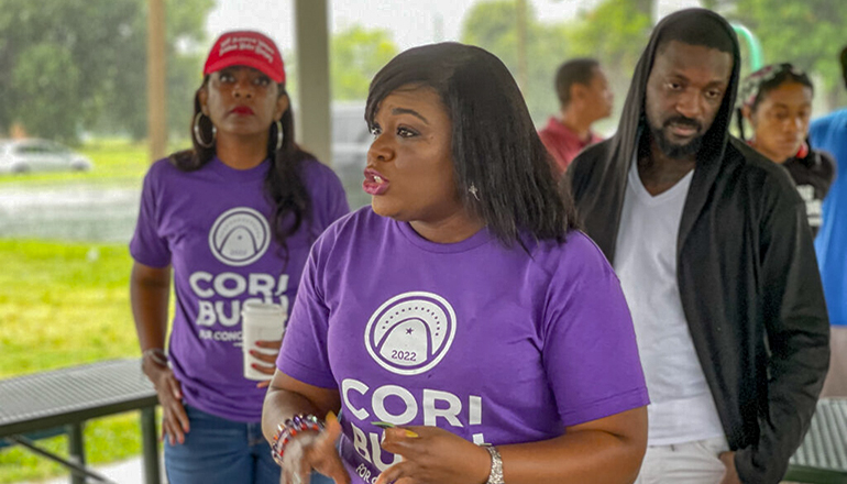 Cori Bush cruises to victory in Missouri’s 1st Congressional District ...
