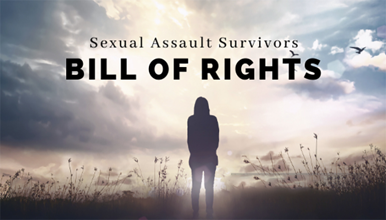 Audio: Sexual assault survivors Bill of Rights readying to become ...