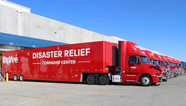 Hy-Vee deploys disaster relief fleet to Florida