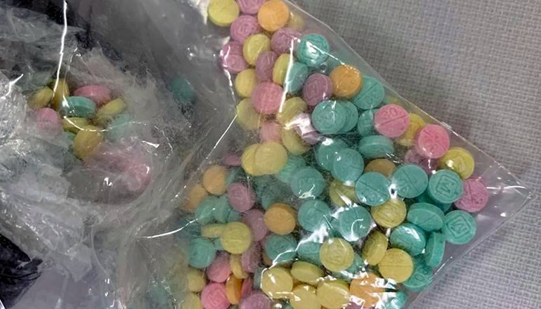 One person arrested, 15,000 rainbow fentanyl pills siezed as DEA ...