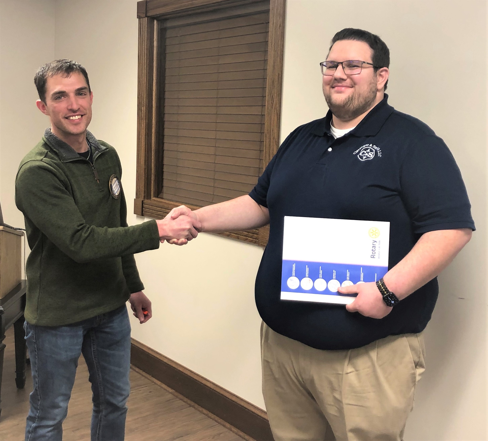 District Governor presents program at Trenton Rotary Club meeting