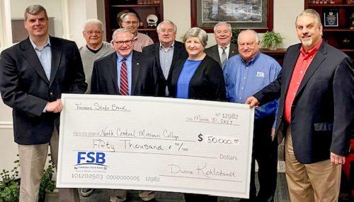 Farmers State Bank donates $50,000 to NCMC Foundation's "Transforming ...