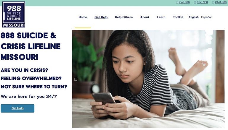 Governor Mike Parson highlights new 988 Suicide and Crisis Lifeline website