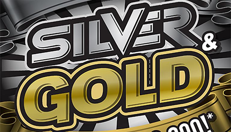$50,000 scratch off "Silver & Gold" lottery ticket sold at Casey's in Milan