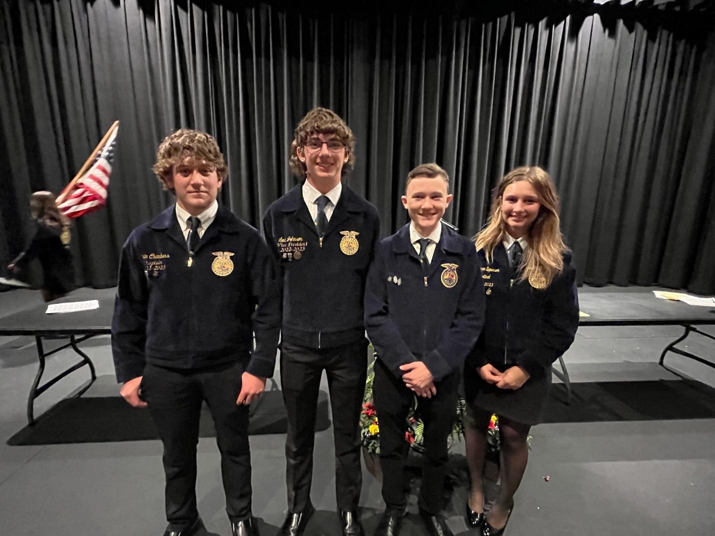 2023 Trenton FFA Banquet awards, loans, and scholarships