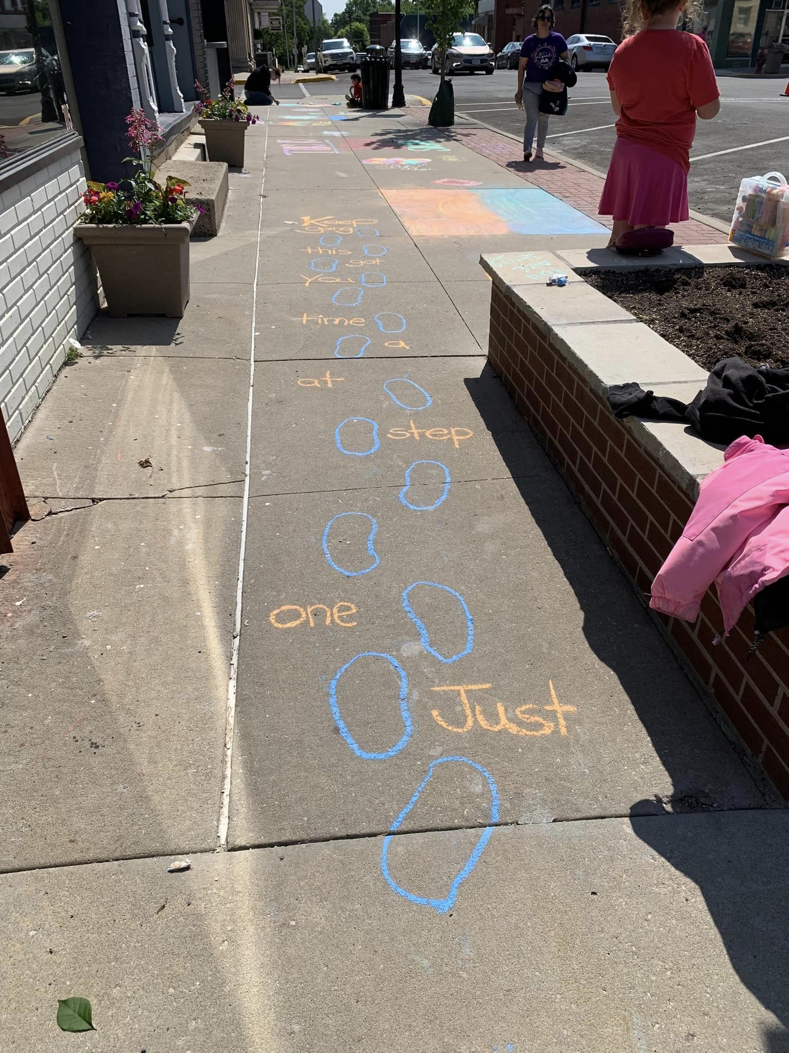 Photos: Livingston County Libraries host "Chalk the Walk" event