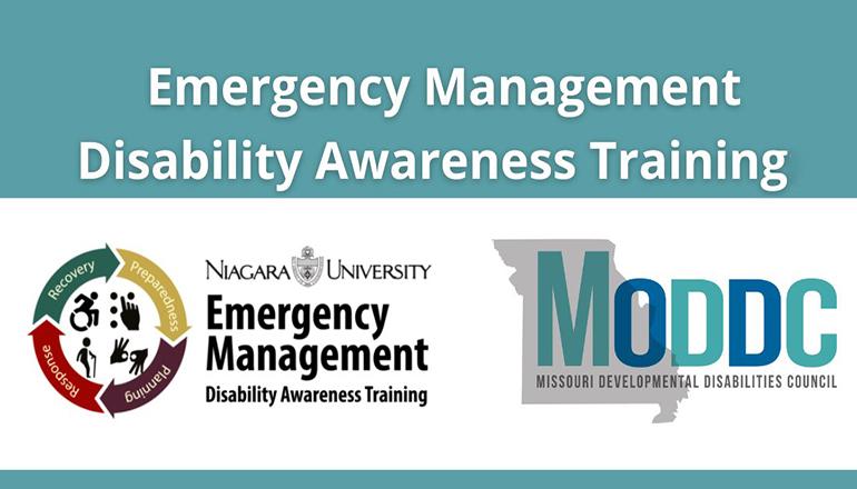 Emergency Management Disability Awareness Training, for Region B, to be ...