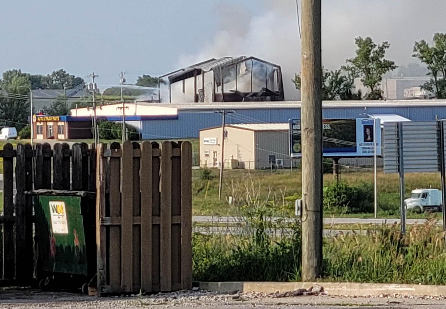 Fire that destroyed Waste Management in Bethany under investigation